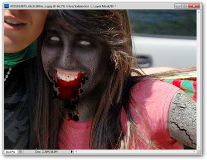 How to Turn Your Friends into Zombies for Halloween (In Photoshop)