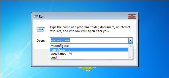Tweak the History in the Run Dialog Box in Windows