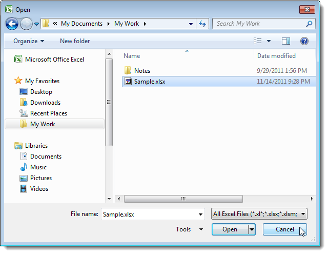 How to Customize the File Open/Save Dialog Box in Windows