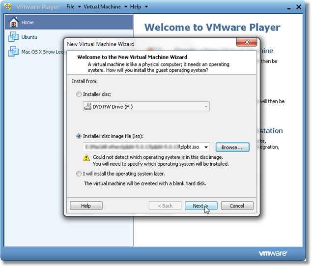 How to Boot a VMware Virtual Machine from a USB Drive