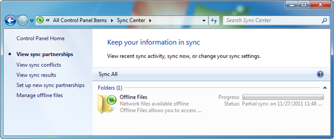 How to Use Offline Files in Windows to Cache Your Networked Files Offline