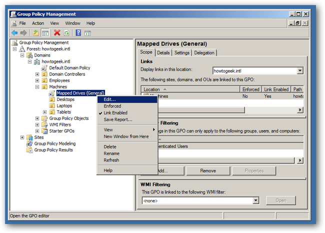 IT: How to Map Network Drives on Windows Clients via Group Policy