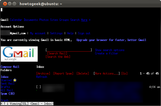 How to Browse From the Linux Terminal With W3M