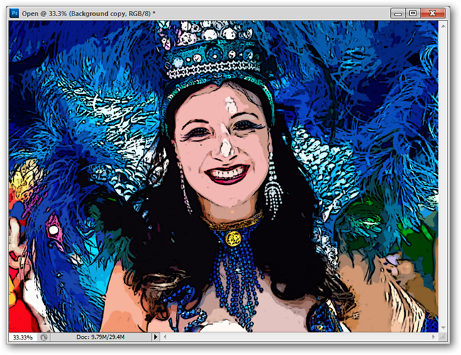 How To Make Photoshop Cartoons In About One Minute