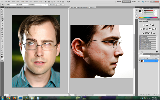 Stupid Photoshop Tricks: Create An Optical Illusion Double Portrait