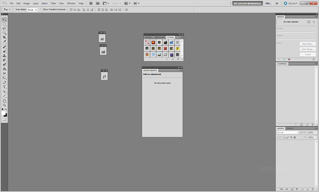 How To Customize Photoshop’s Panels, Shortcuts and Menus