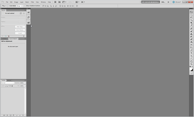 How To Customize Photoshop’s Panels, Shortcuts and Menus