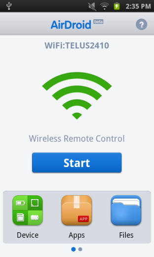 Control Your Android from a Browser with AirDroid