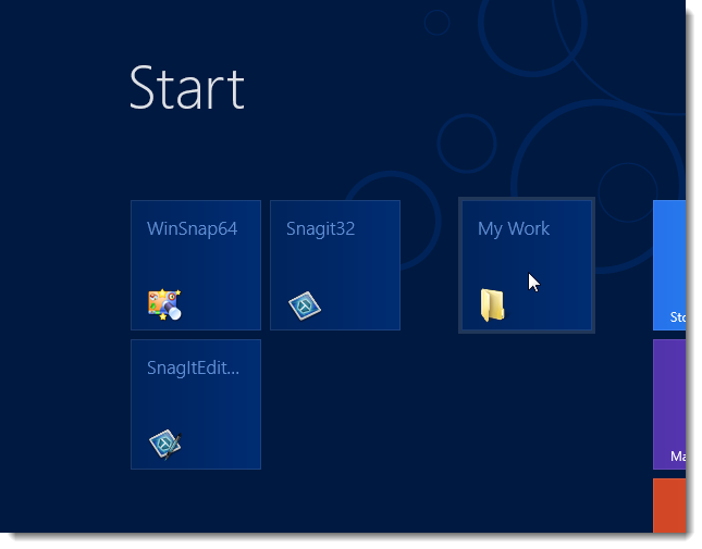 How to Pin Apps or Folders to the Metro Start Screen in Windows 8