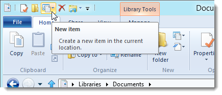 Using the New Windows Explorer Ribbon in Windows 8