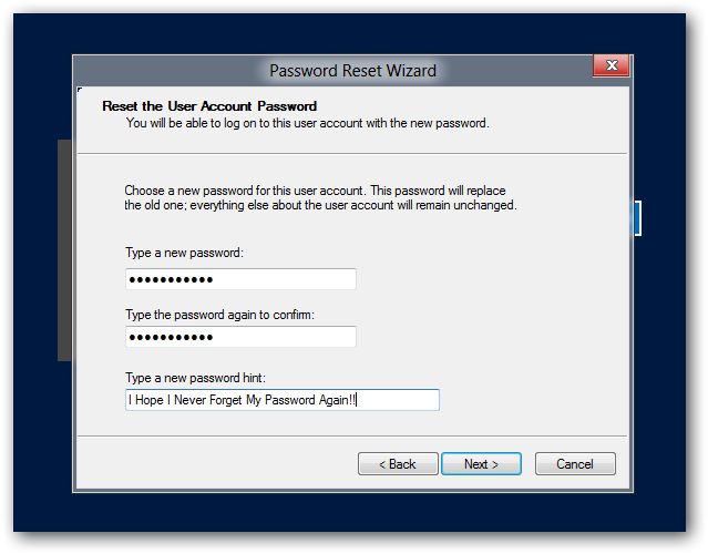 How To Create and Use a Password Reset Disk or USB In Windows 8 or 10