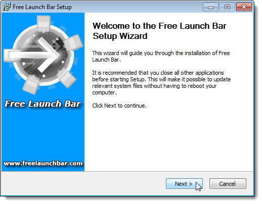 How to Arrange Shortcuts into Groups on the Windows 7 Quick Launch Bar
