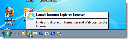 How to Arrange Shortcuts into Groups on the Windows 7 Quick Launch Bar