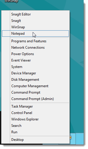 How to Edit the Win+X Menu in Windows 8 and 10