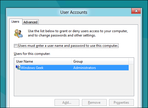 How to Make Your Windows 10, 8, or 7 PC Log In Automatically