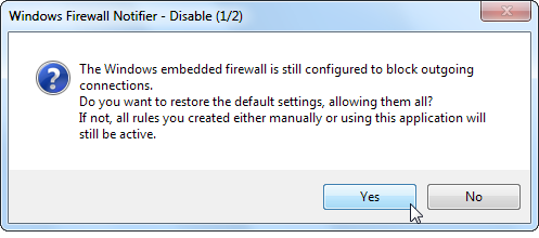 How to Extend the Windows Firewall and Easily Block Outgoing Connections