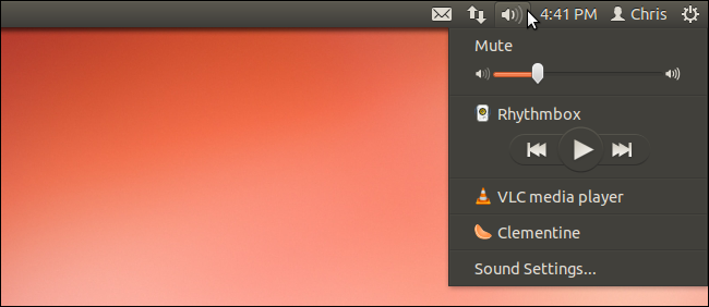 How to Remove Media Players From Ubuntu's Sound Menu & Add Your Own