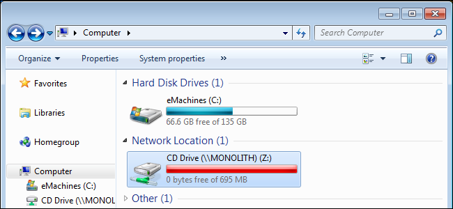 How to Share CD & DVD Drives Over the Network on Windows
