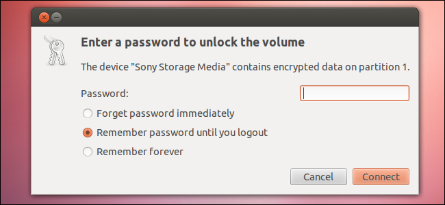 How to Quickly Encrypt Removable Storage Devices with Ubuntu