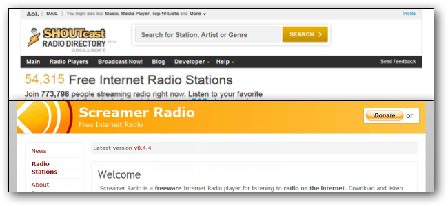 The Best Websites for Listening to Internet Radio and Downloading and ...
