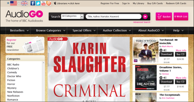 The Best Websites for Downloading, Renting, and Purchasing Audiobooks