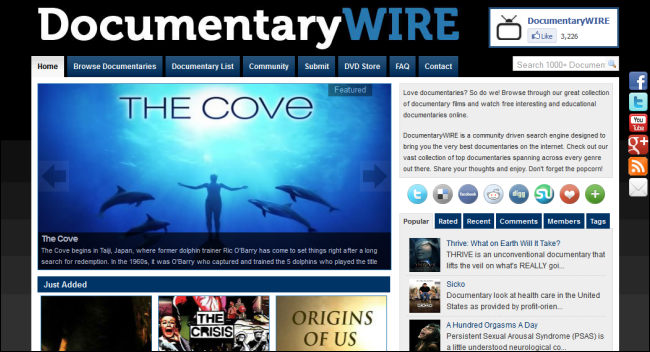 The Best Websites for Watching Free Documentaries