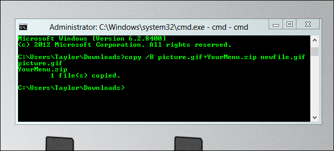 How to Hide Zip Files Inside a Picture Without any Extra Software in ...
