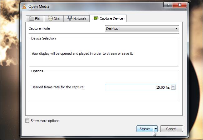 How to Record Your Desktop to a File or Stream It Over the Internet ...