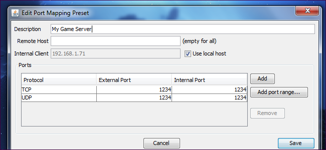 How to Quickly Forward Ports on Your Router from a Desktop Application