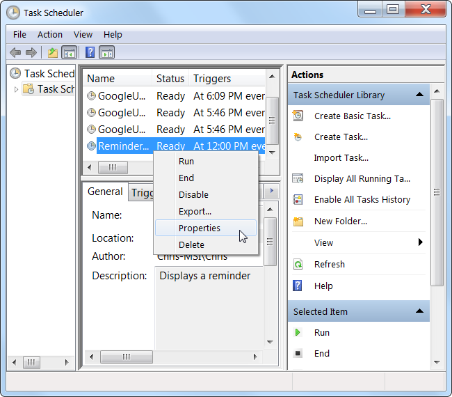 How to Automatically Run Programs and Set Reminders With the Windows ...