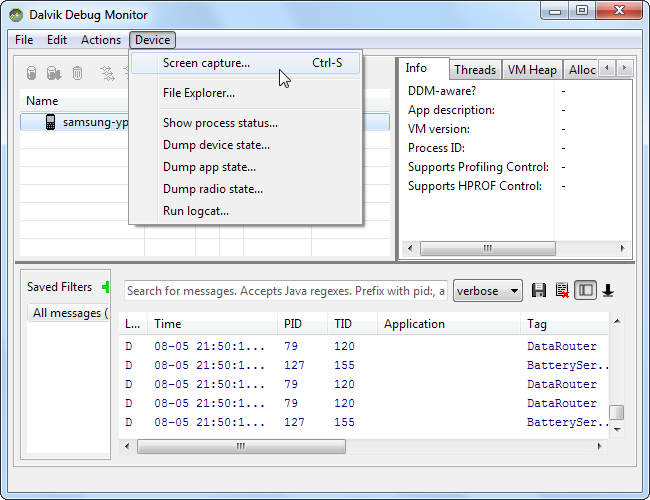 How to Take Android Screenshots on Your PC with the Android SDK
