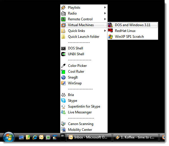 How to Make More Space Available on the Windows 7 Taskbar