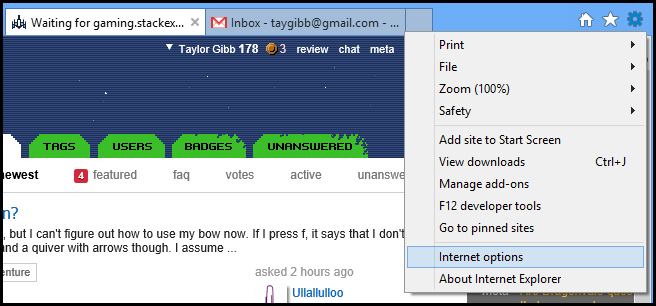 How to Modify Caching Behavior in Internet Explorer 10