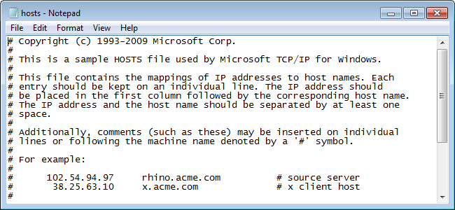 Use a Free Tool to Edit, Delete, or Restore the Default Hosts File in Windows