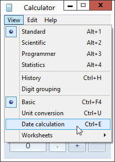 How to Perform Date Calculations in Windows Calculator