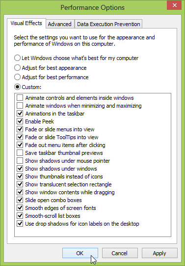 How to Disable the Animations on the Windows 8 Start Screen