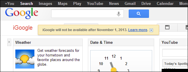 6 Alternatives to iGoogle For Personalized Homepages