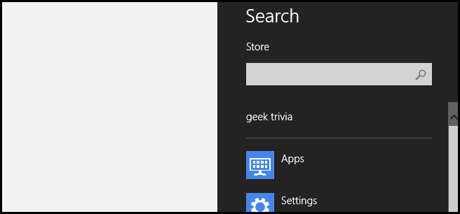 How to Delete or Disable Search Charm History in Windows 8