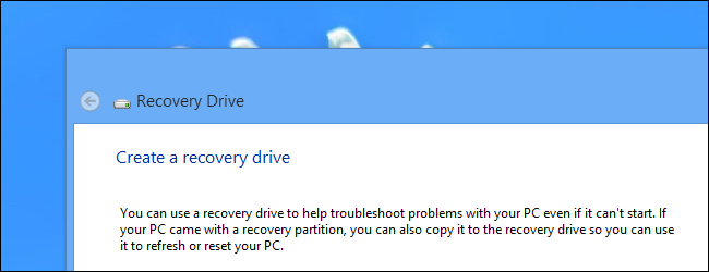 How to Create and Use a Recovery Drive or System Repair Disc in Windows ...