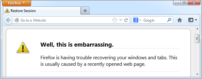 How to Troubleshoot Mozilla Firefox Crashes
