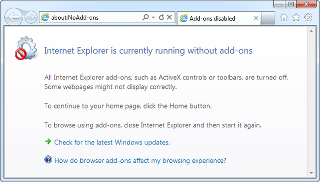 How to Troubleshoot Internet Explorer Crashes