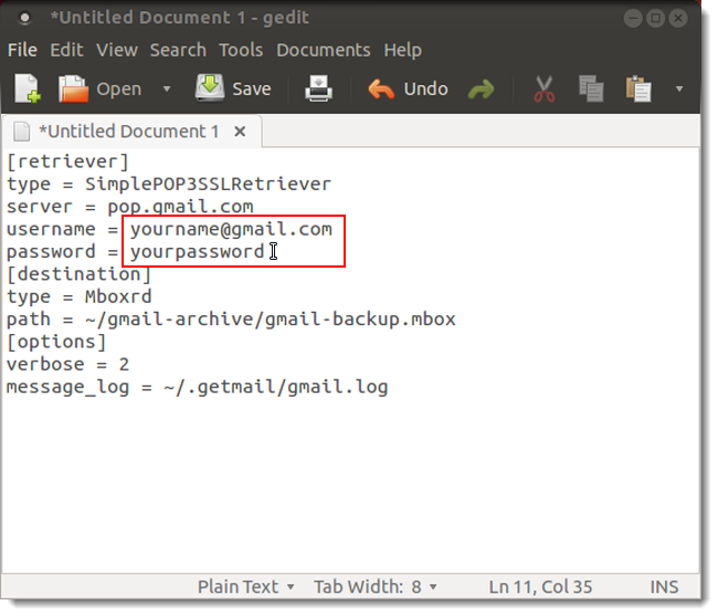 How to Backup Your Gmail Account Using Your Ubuntu PC