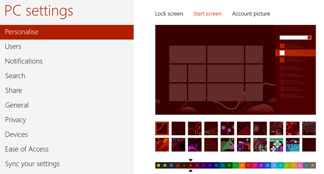How to Tweak the Windows 8 Start Screen Wallpaper, Tiles, and Animations