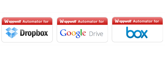 Automate Your Cloud Storage With Wappwolf for Dropbox, Google Drive & Box