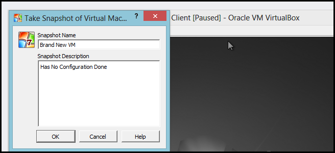How to Save Time by Using Snapshots in VirtualBox