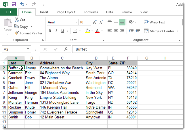 How to Quickly and Easily Change Case in Excel 2013 Using a Function