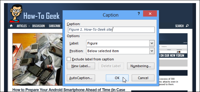 How to Add a Caption to an Image in Word 2013