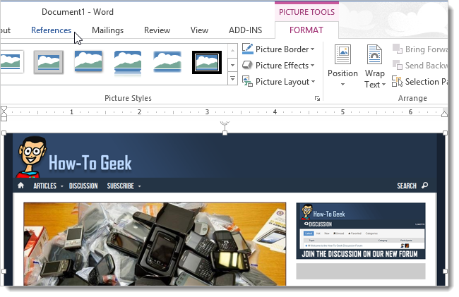 How to Add a Caption to an Image in Word 2013