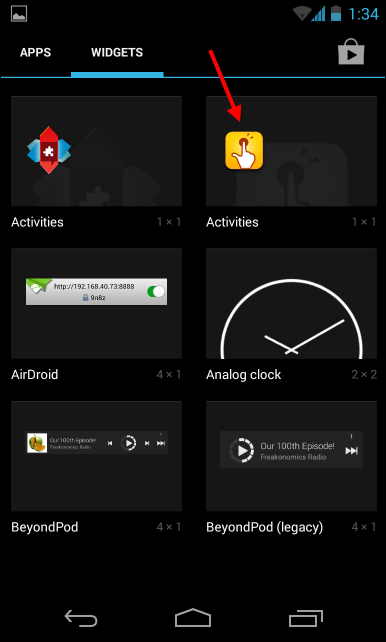 Go Directly From Your Android Home Screen to Screens Within an App With ...