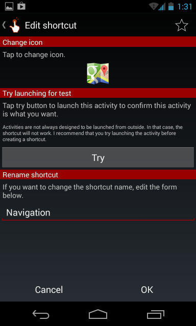 Go Directly From Your Android Home Screen to Screens Within an App With ...